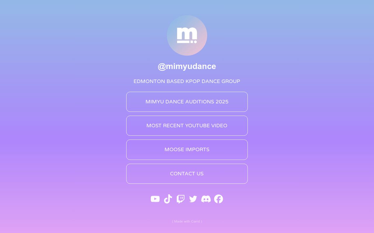 MIMYU CARRD